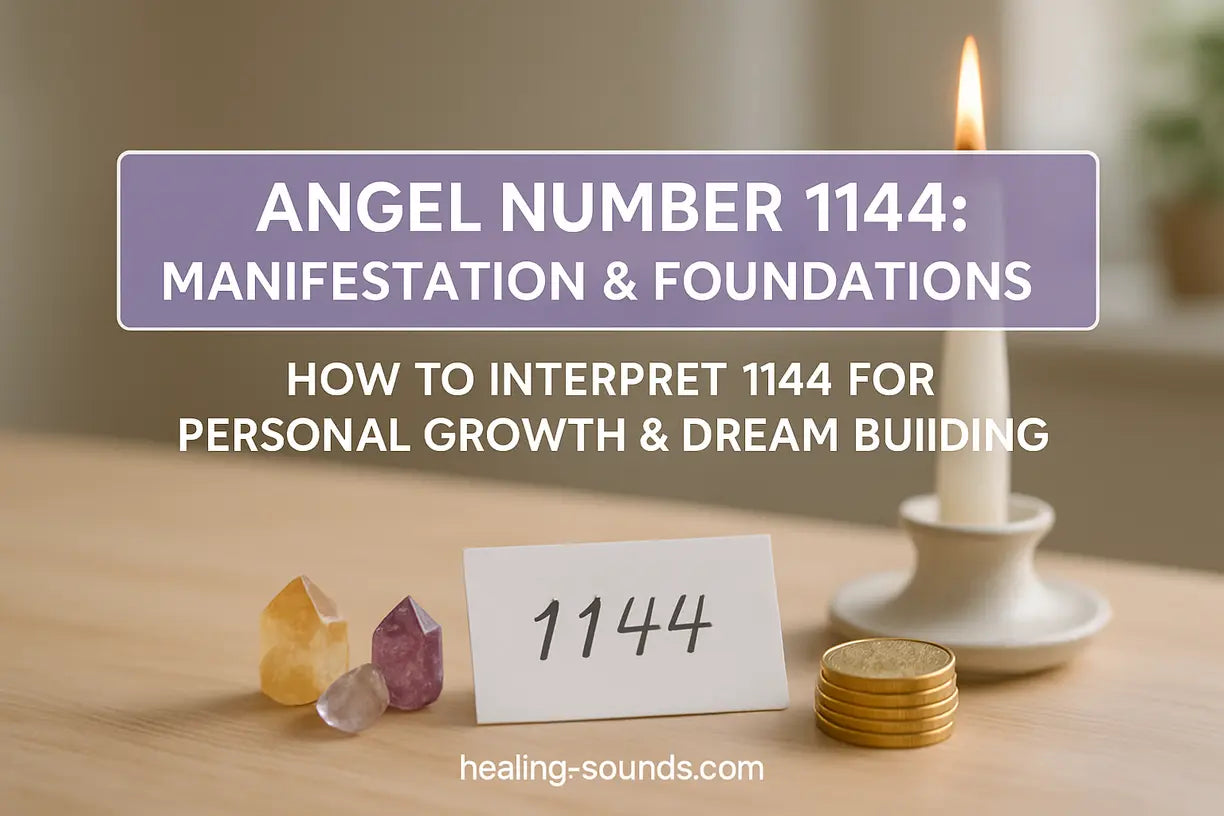 Signification du nombre angélique 1144 : guide de manifestation et de ...