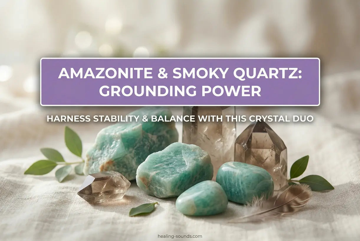 Amazonite and Smoky Quartz: Powerful Grounding Benefits Guide