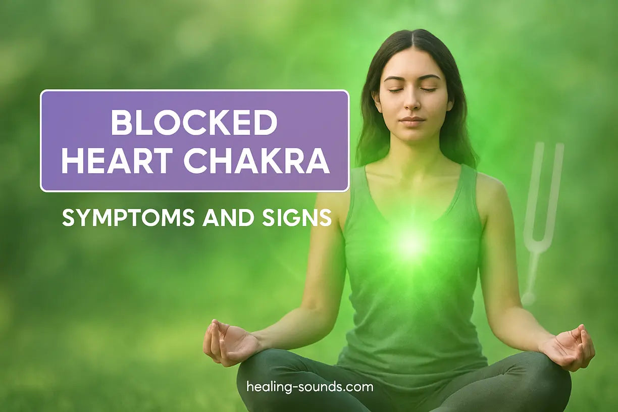 Symptômes et signes d'un chakra du cœur bloqué