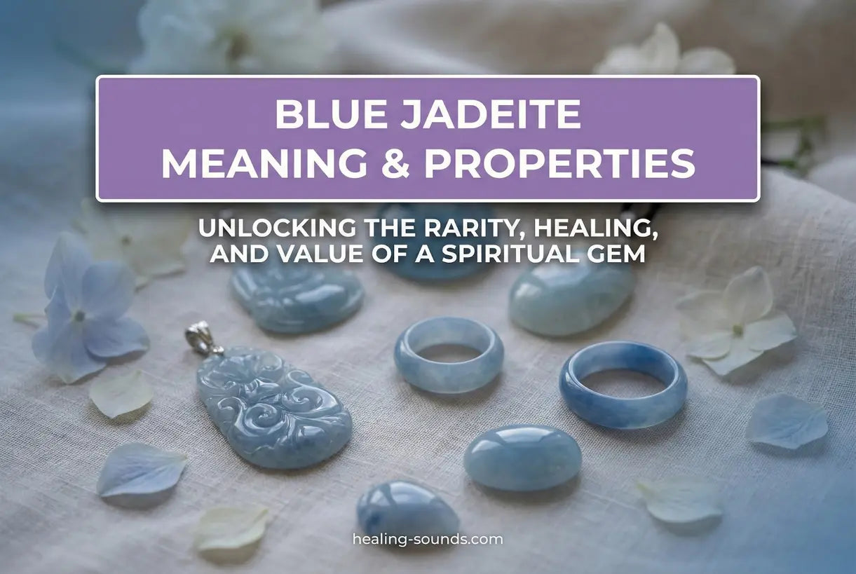 Blue Jadeite Meaning & Properties: Rarity, Benefits & Healing