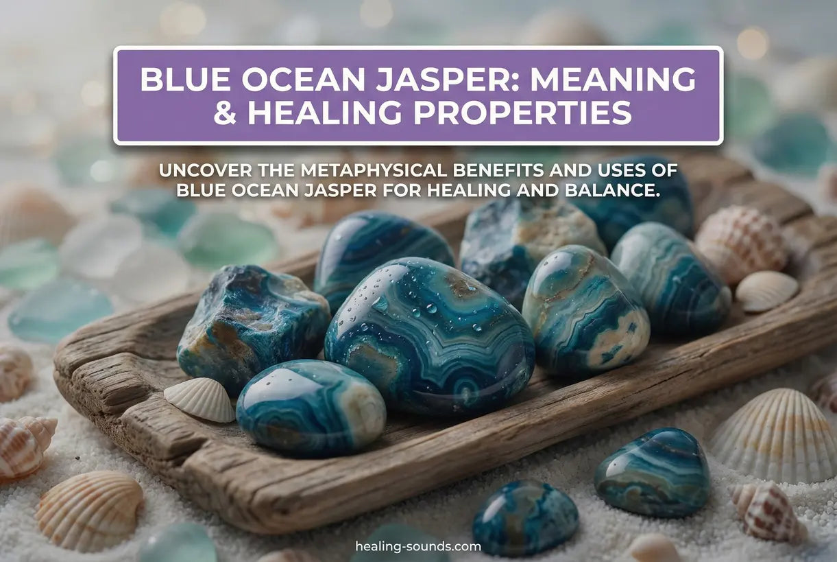Blue Ocean Jasper Meaning & Healing Properties Guide