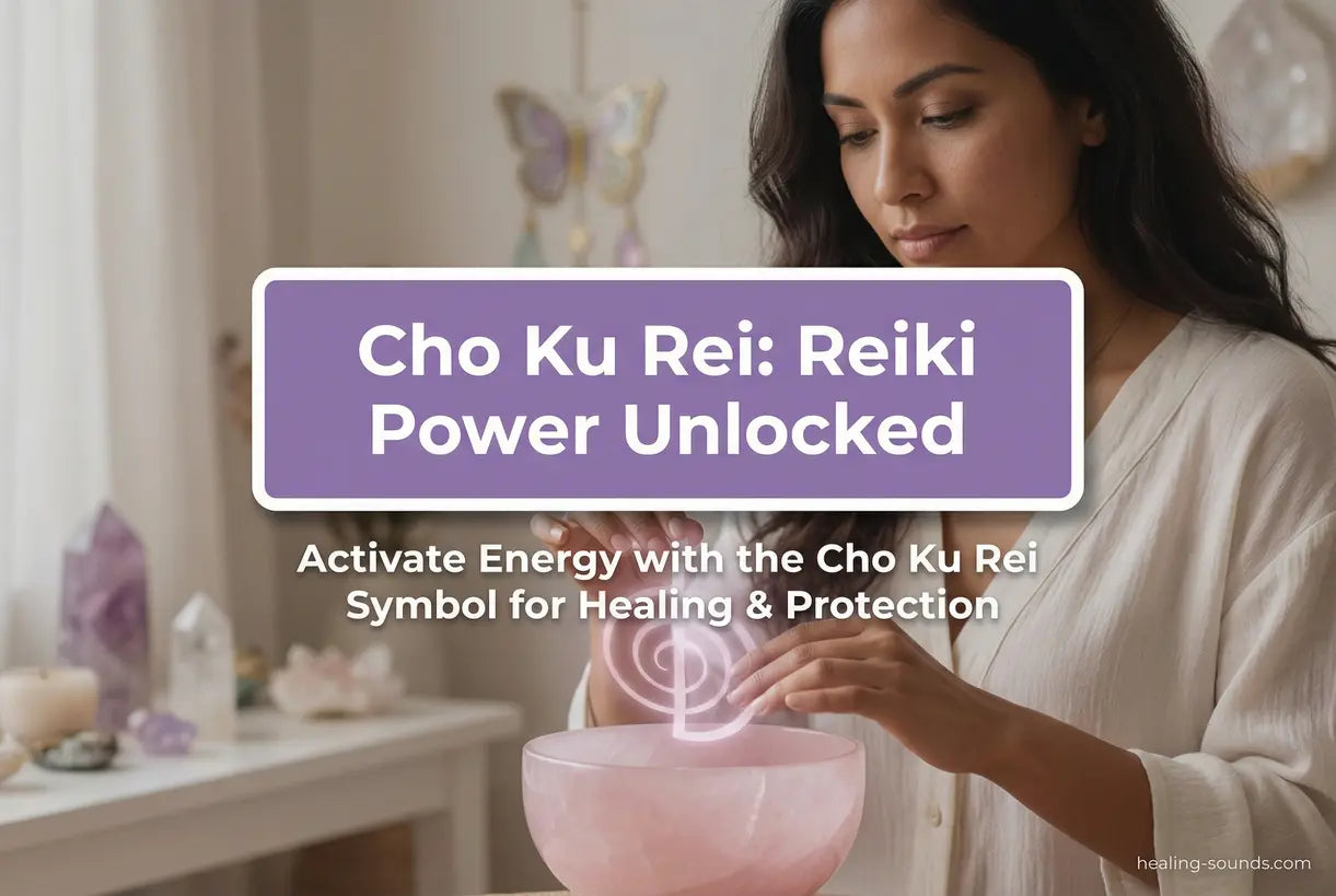 Cho Ku Rei Reiki Symbol Guide: Meaning, Uses & Activation Tips