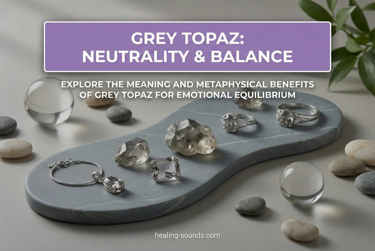Grey Topaz: Meaning, Properties & Balance | Discover Neutrality