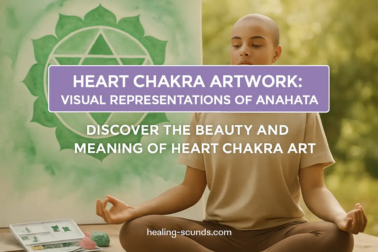 Œuvre d'art du chakra du cœur : représentations visuelles inspirantes d ...