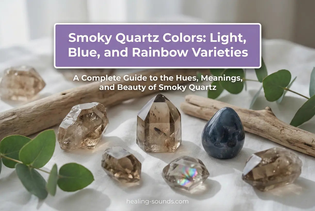 Smoky Quartz Colors Guide: Light, Blue, and Rainbow Varieties